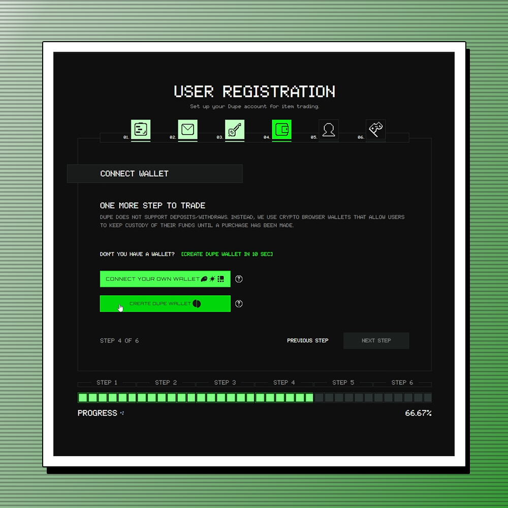 Dupe Embedded Wallets